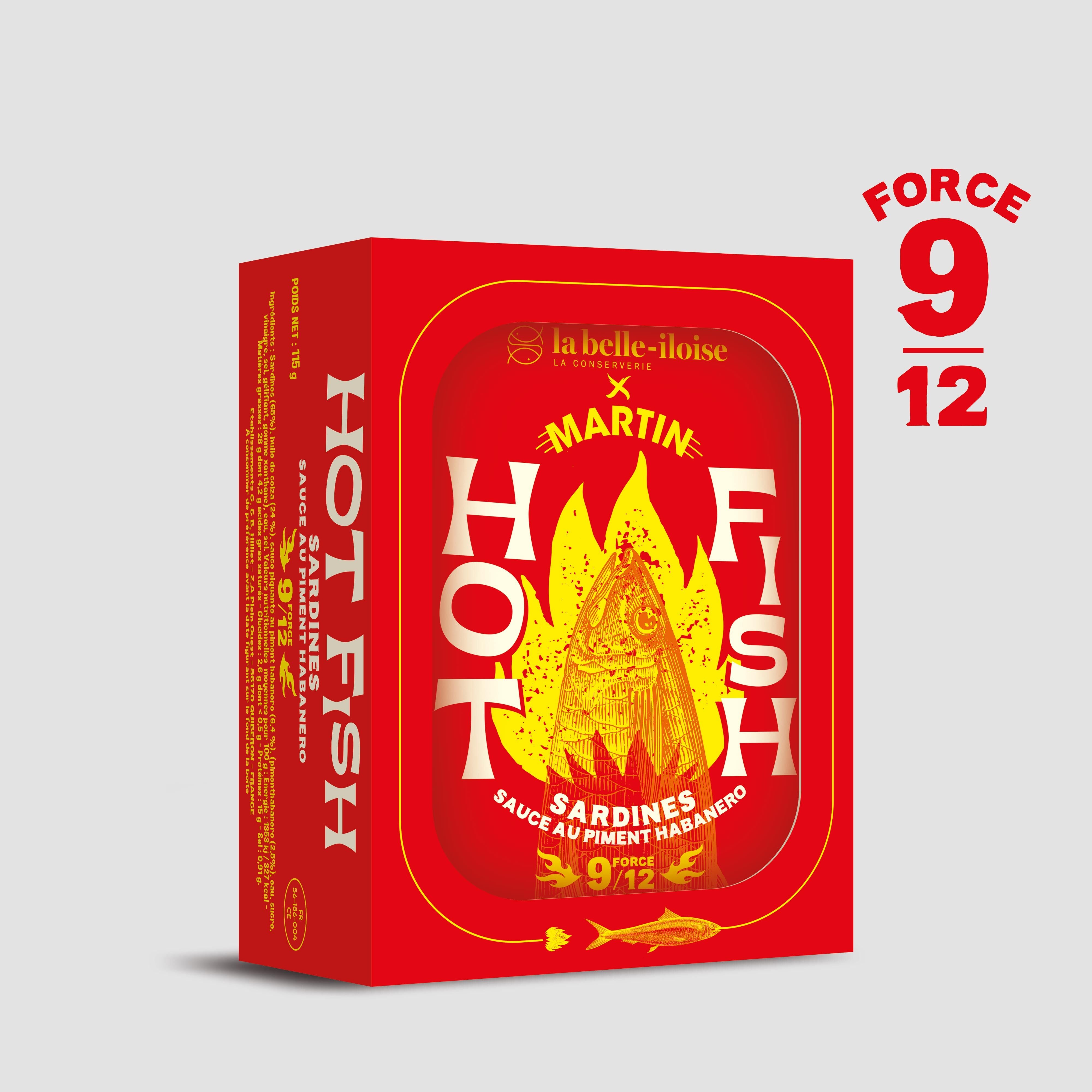 COFFRET HOT FISH – SAUCES MARTIN
